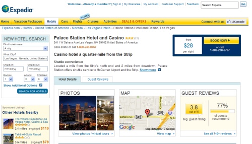 Expedia全球网站发布新的酒店信息页面 - 环球旅讯(TravelDaily)
