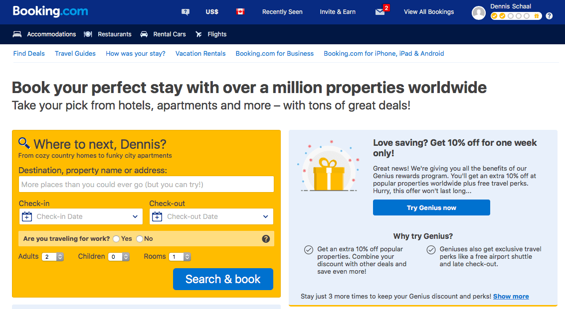Booking集团的全方位服务之路该如何前行？ - 环球旅讯(TravelDaily)