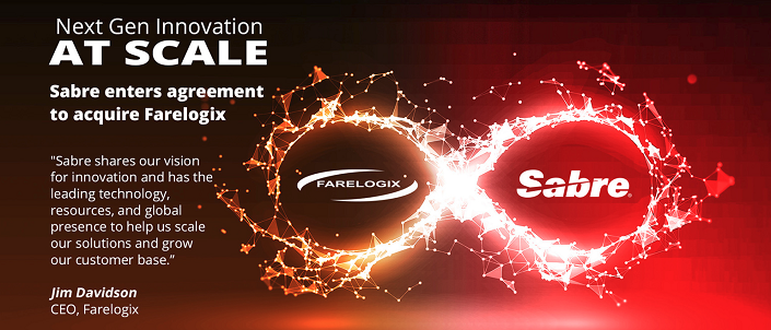 Sabre以3.6亿美元收购分销技术商Farelogix，强化端对端NDC能力 - 环球旅讯(TravelDaily)